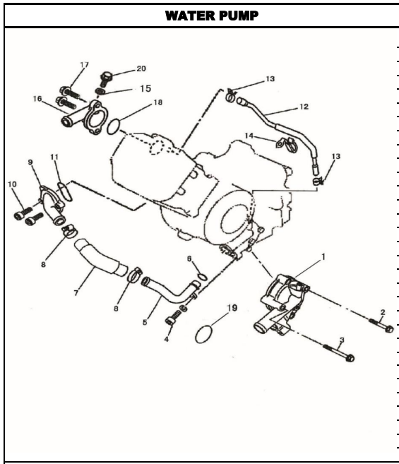 HiSUN - Water Pump Assembly - Part Number: P004000197000100 – Hard-To ...