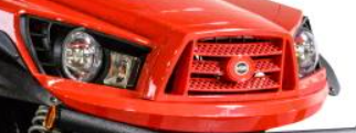 HiSUN - HS500 Headlight mounting Plate (Red) - P115D0082201000033 ...